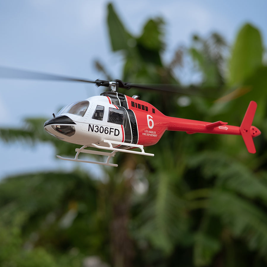Flywing Bell-206 V3 6CH RC GPS Stabilized Scale helicopter 450L size F