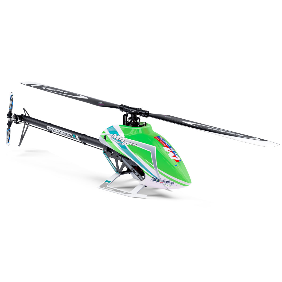 OMPHobby M4 Max RC Helicopter Frame Motor ESC Servo Combo Kit