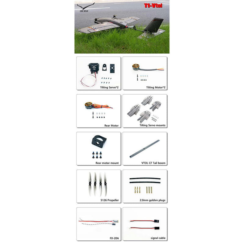 HEE WING T-1 Ranger VTOL Conversion Kit