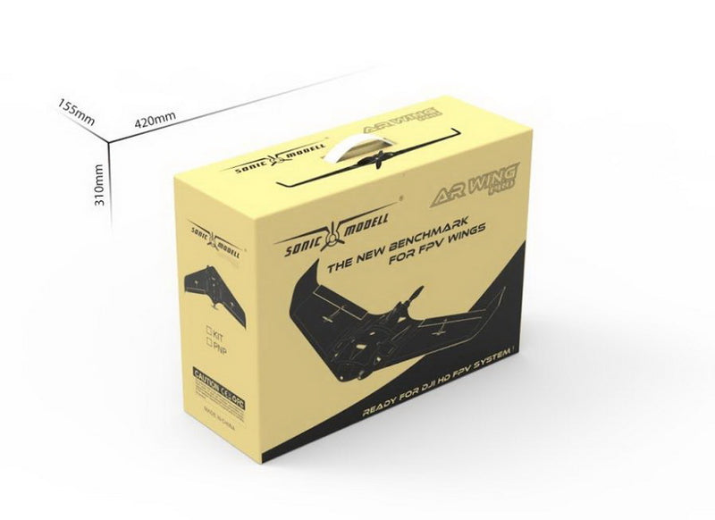 Sonic Modell AR Wing Pro 1000mm Wingspan EPP FPV Flying Wing RC Airpla